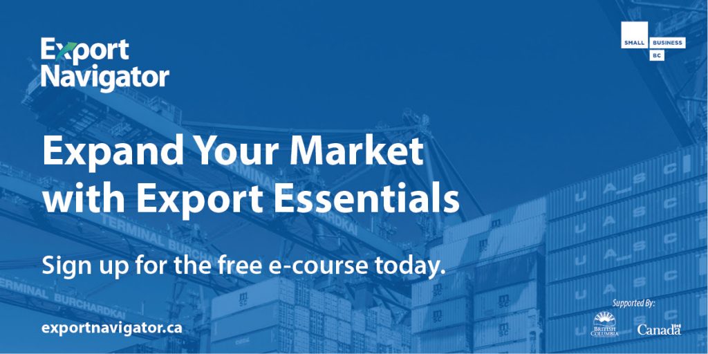 Expand Your Market Reach with the Export Navigator Program - Island Good